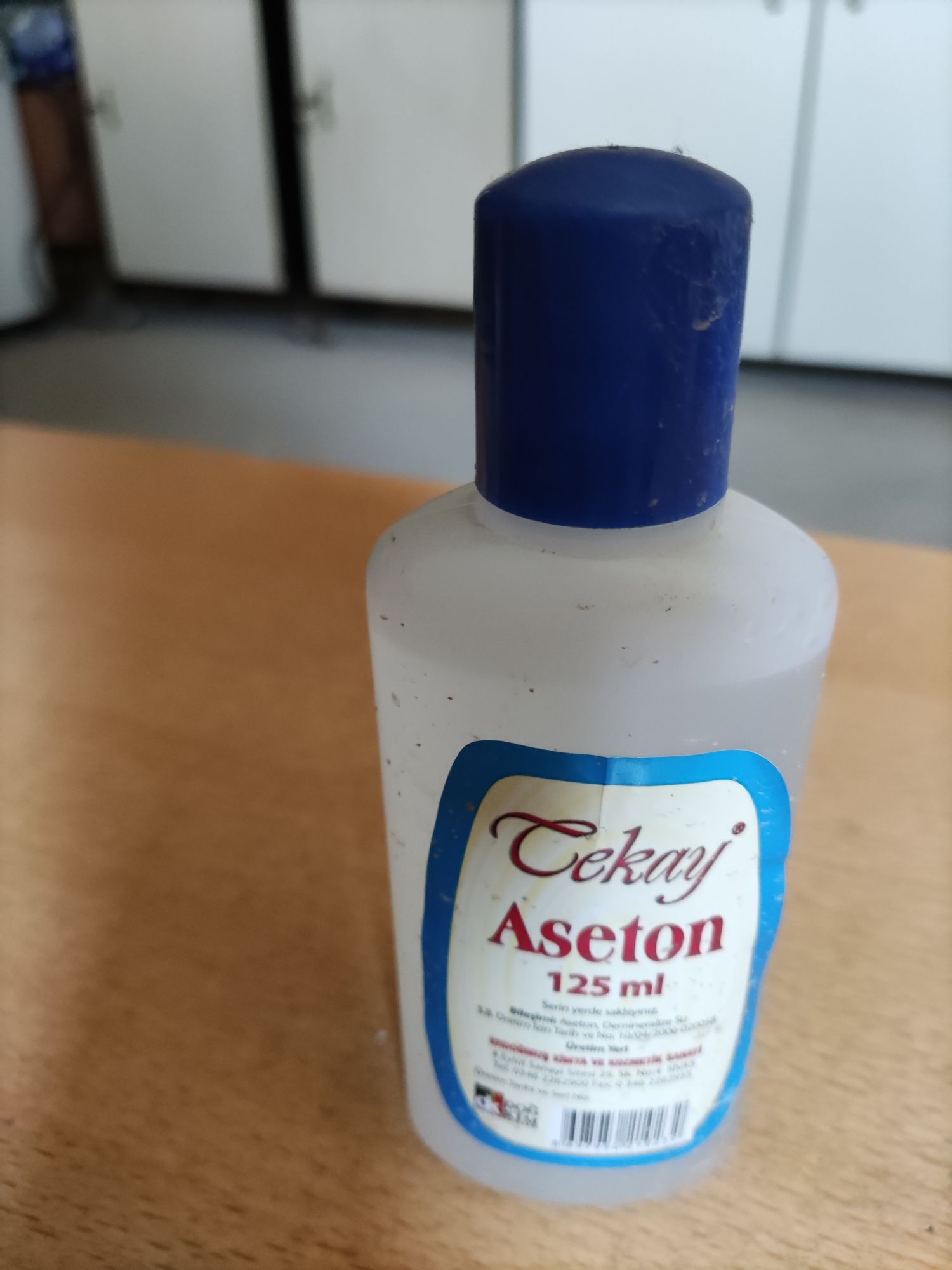 Aseton 80 Ml - Erdoğmuş Kimya ve Kozmetik Sanayi